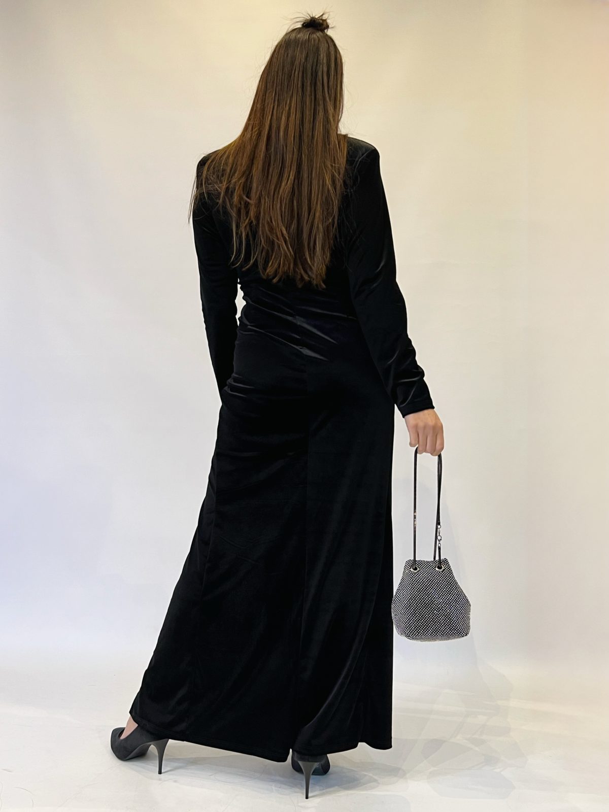 Vestido Largo Terciopelo - Jaime Santomé - Mujer